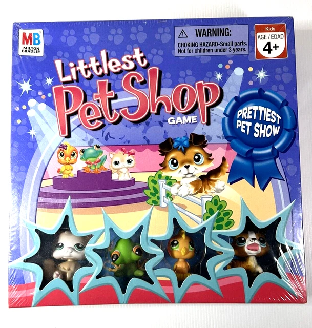LITTLEST PET SHOP Game 2007 Bobblin' Heads Milton Bradley Hasbro LPS ...