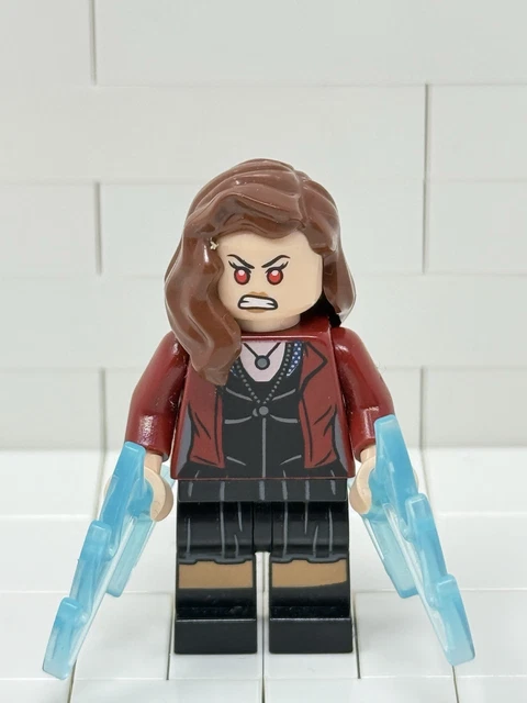 LEGO MARVEL SUPER Heroes Scarlet Witch (Wanda Maximoff) Minifigure ...