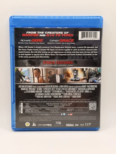 THE DOUBLE (BLU-RAY, 2011) Tested and Works $25.49 - PicClick CA