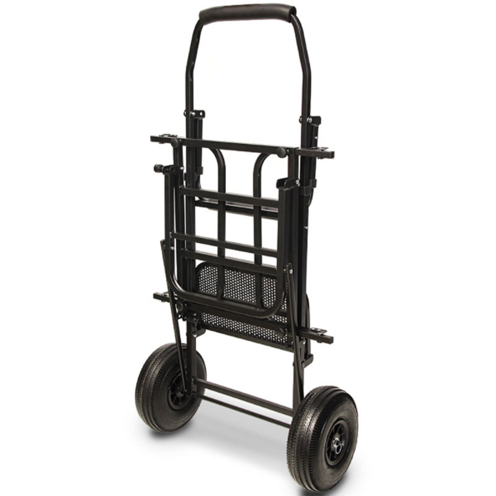 CRUISER LOAD All Fold Flat Fishing Trolley Barrow With Rod Tackle ...