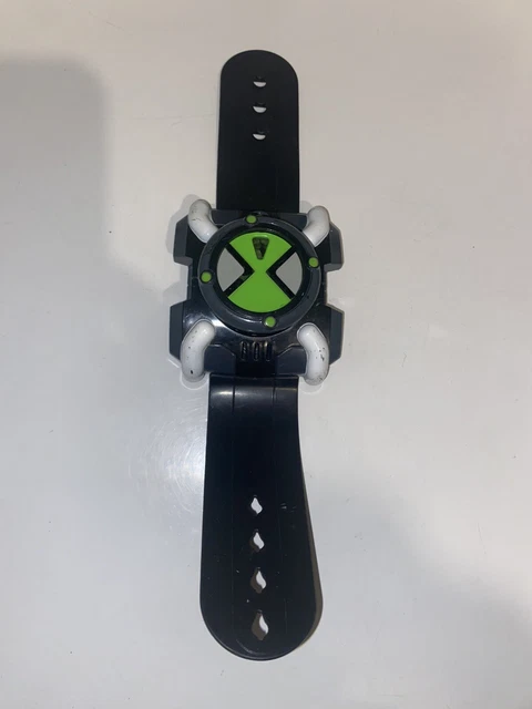 BANDAI BEN 10 Ten Original Deluxe Omnitrix Watch Light & Sound FX 2006 ...