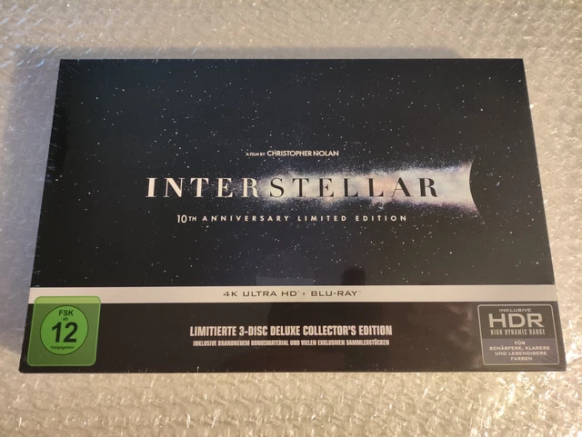 INTERSTELLAR ULTIMATE DELUXE Collector`s Edition 4K Uhd + Blu-Ray ...