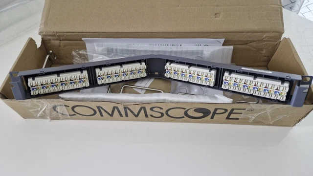 COMMSCOPE CAT6 24 port Patch Panel New and Unused £31.92 - PicClick UK