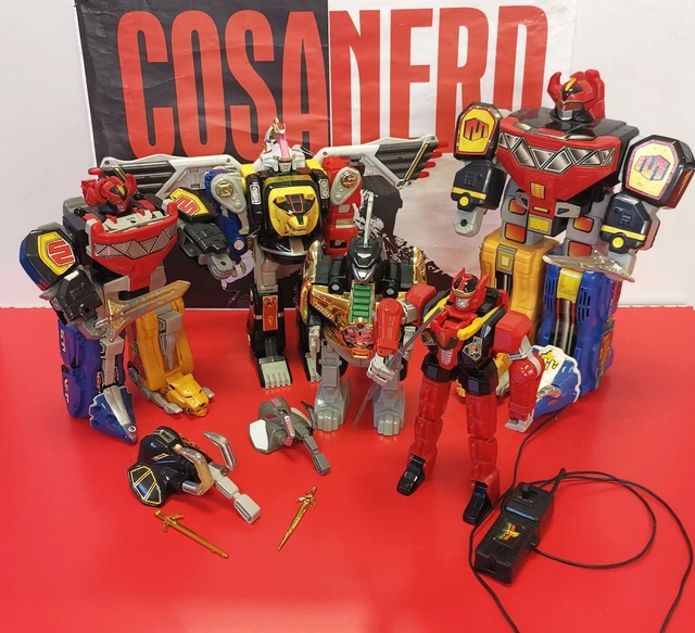 LOTTO ROBOTS POWER Rangers: Dragonzord, Megazord, Ninja Megazord ...