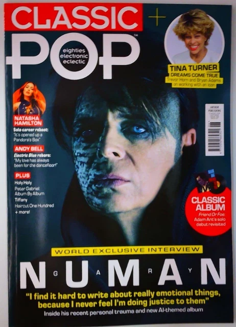 CLASSIC POP MAGAZINE Juillet 2026 Interview Exclusive Gary Numan + Tina ...