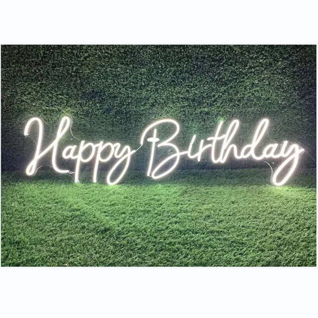 LED NEON BULBS Sign Lights Wedding Anniversaire Birthday Party ...