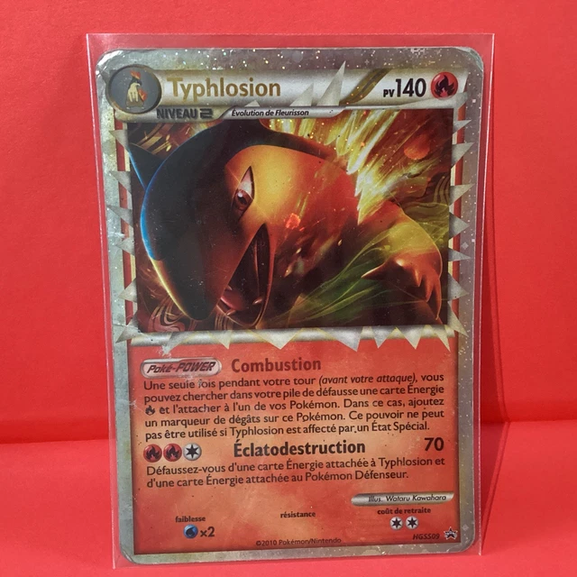 TYPHLOSION PRIME HGSS09 Promo Carte Pokémon FR EUR 11,00 - PicClick FR