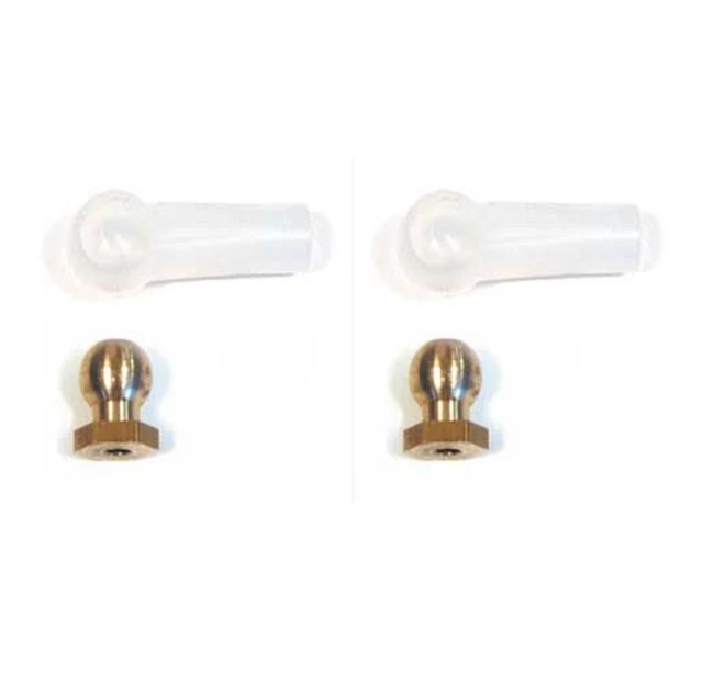 NYLON TIE ROD Head + Uniball Threaded Sphere Spare Parts Eurokit Acc ...