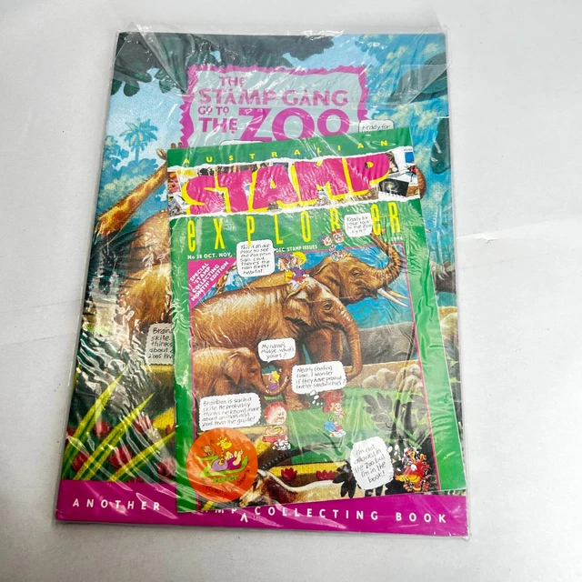 THE STAMP GANG Go to the Zoo Sealed Unused Australia Post Philately $22 ...