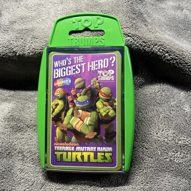 TEENAGE MUTANT NINJA Turtles Top Trumps Who’s The Biggest Hero 2013 £4. ...