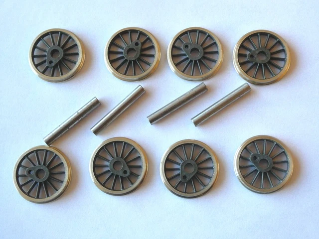 ULTRASCALE 4FT7IN LOCO wheels 14 spoke with boss x8. Suit EM or 00 ...