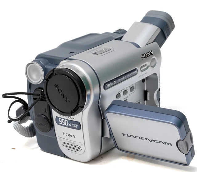 CAMESCOPE SONY DIGITAL Handycam DCR-TRV255E PAL Digital8 20x 990x Video ...