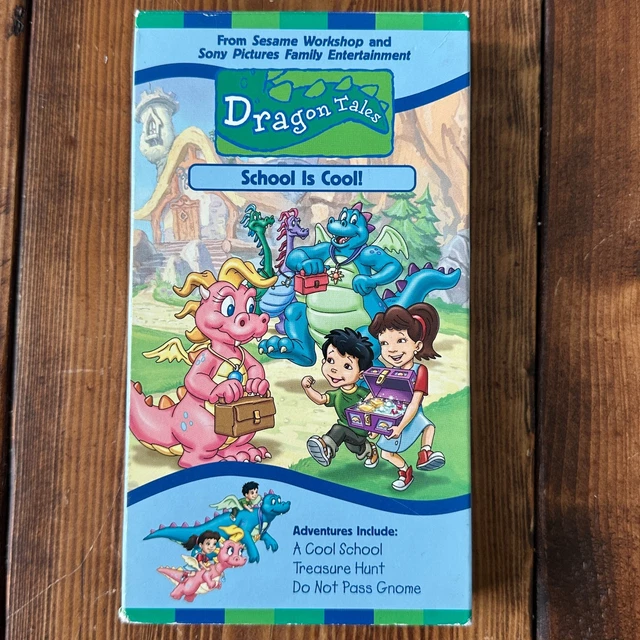 DRAGON TALES: #9 - School is Cool (VHS, 2001) PBS Kids 3 Episodes! £7.25 - PicClick UK