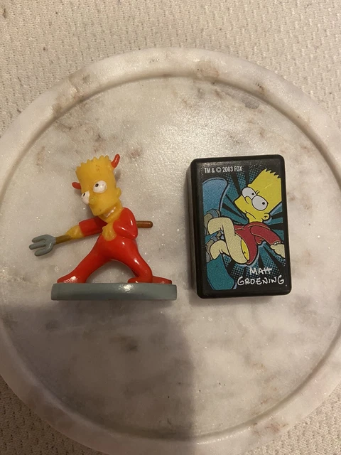 THE SIMPSONS DEVIL Bart Simpson figure, figurine collectable toy £5.99 ...