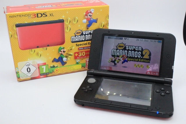 NINTENDO 3DS XL in Red - Super Mario Bros. 2 - Special Edition - SPR ...