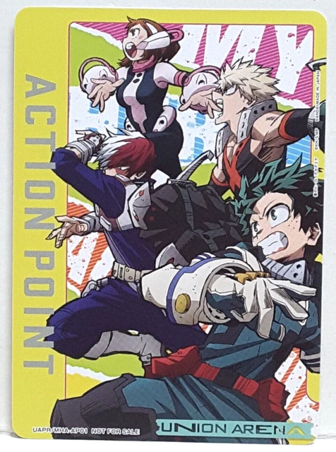 JAPONAIS UNION ARENA Carte Jeu Mon Héros Academia Uapr / MHA-AP01 ...