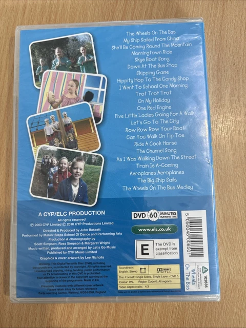 WHEELS ON THE Bus DVD ELC Singalong Songs Brand New Sealed £9.99 ...