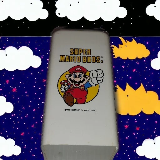 SUPER MARIO BROS. Vintage 1989 Nintendo Dixie Cup Holder Dispenser NES ...