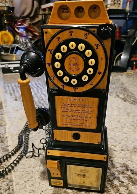 SPIRIT OF ST Louis Replica Coin Operated Phone Public 1956 Nice! Bx1 £ ...