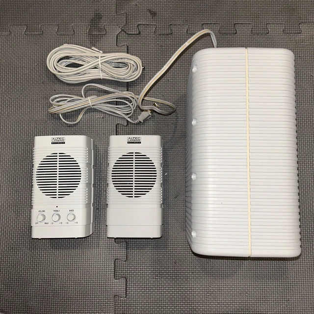 ALTEC LANSING - ACS31 Powered Satellite Speakers w/ Subwoofer $38.99 ...