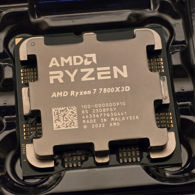 AMD RYZEN 7 7800X3D Processor (4.7GHz, 8 Core, Socket AM5) - Boxed £310 ...