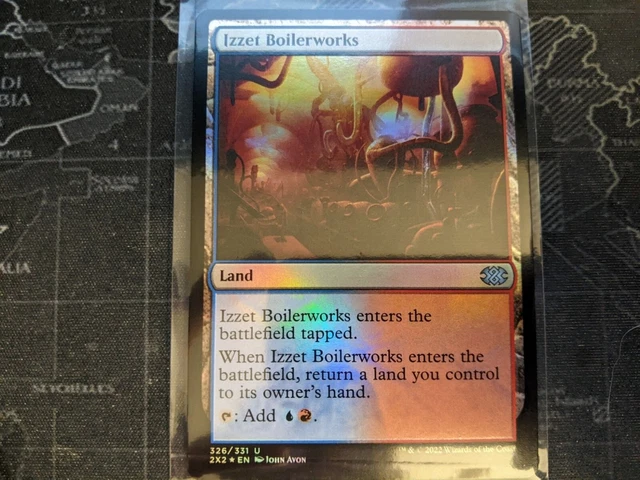MTG MAGIC: THE Gathering FOIL Izzet Boilerworks 2X2 Double Masters 2022 Neuf comme neuf ! EUR 2 ...