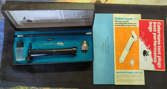 VINTAGE GUNSONS COLORTUNE 500 Easy To Use Test Plug That Tracks Down ...