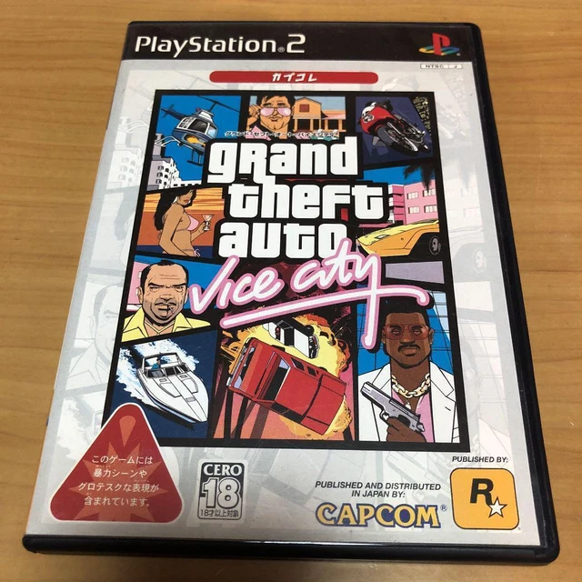 GRAND THEFT AUTO Vice City PS2 Japan Ver. used $37.02 - PicClick AU