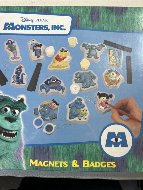 DISNEY PIXAR MONSTERS Inc Magneti e Distintivi Artigianato Bambini Fai ...