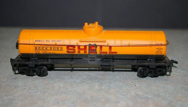 VINTAGE HO SCALE Cox Shell Oil Co. Tanker S.c.c.x. 2062 Model Railroad ...