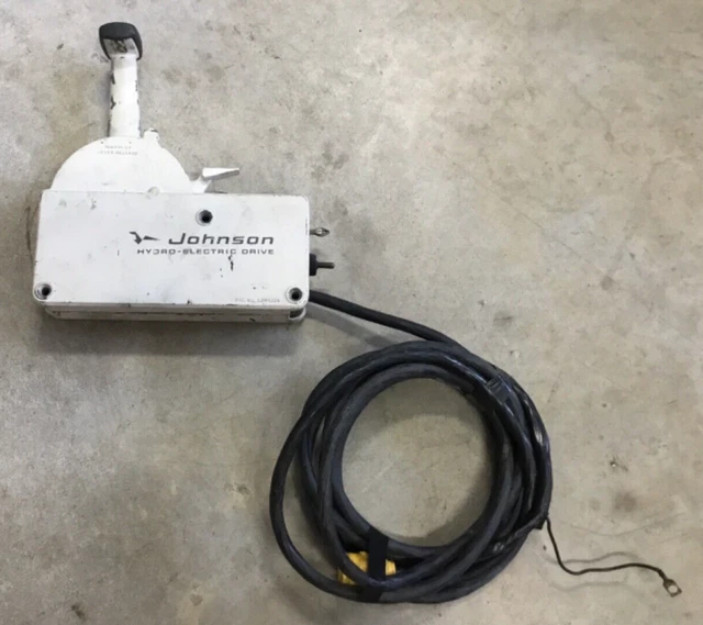JOHNSON EVINRUDE OMC Hydro-Electric Drive Control Box Key 15' Cable EUR ...