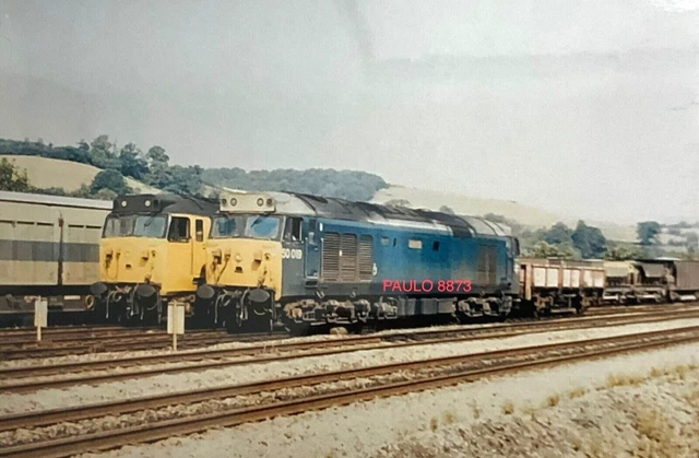PHOTO CLASS 50 50019 , 50046 at Exeter Riverside £2.00 - PicClick UK