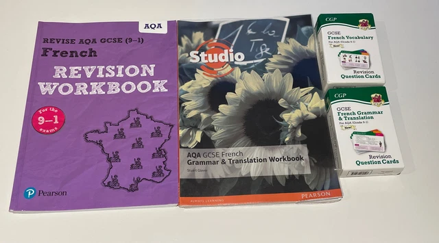 GCSE FRENCH GRAMMAR, Translation & Vocabulary Revision FlashCards ...