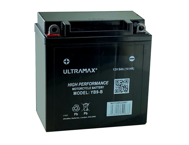 ULTRAMAX YB9-B REMPLACEMENT Moto Batterie pour Aprilia Rs 125 92-10 EUR ...