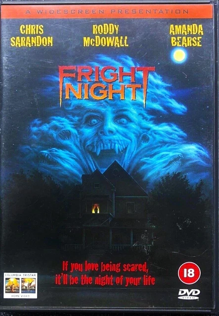 FRIGHT NIGHT DVD 1985film Chris Sarandon,Roddy McDowall ...