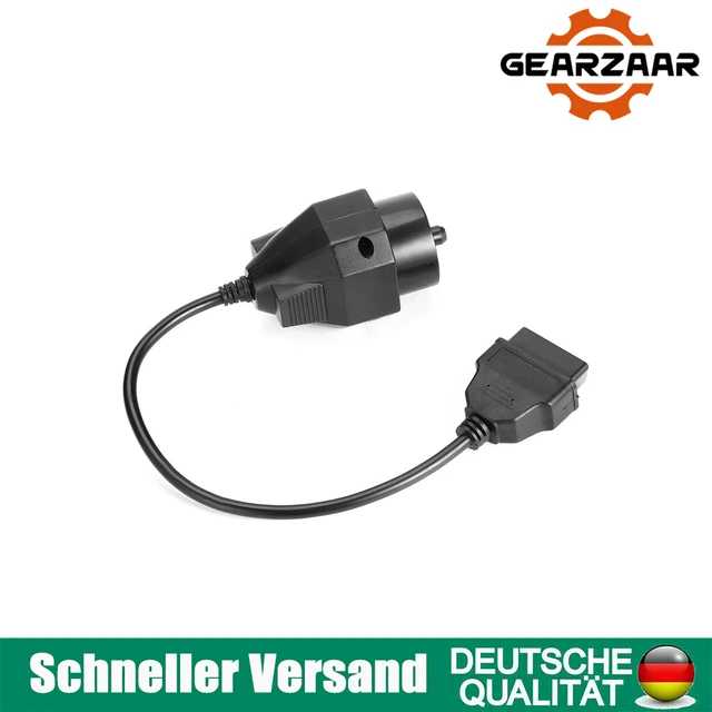 KABEL OBD 2 - OBD1 20 Pin Adapter Stecker für BMW E28 E30 E34 E36 DE ...
