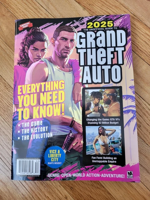 GRAND THEFT AUTO Magazine 2025 The Unofficial Guide £15.43 - PicClick UK