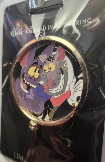 WDI THE GREAT Mouse Detective Ratigan & Fidget LE 250 Disney Pin EUR 55 ...