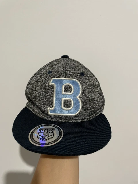 NRL NSW BLUES State Of Origin B Cap Hat Classic Size S/M SnapBack $14. ...