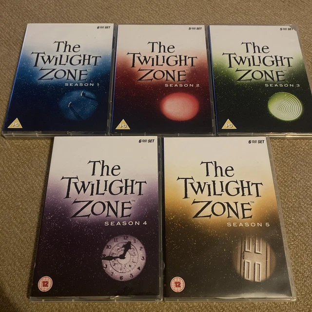 THE TWILIGHT ZONE Complete Series - Seasons 1-5 DVD-28 Disc-Free P&P ...