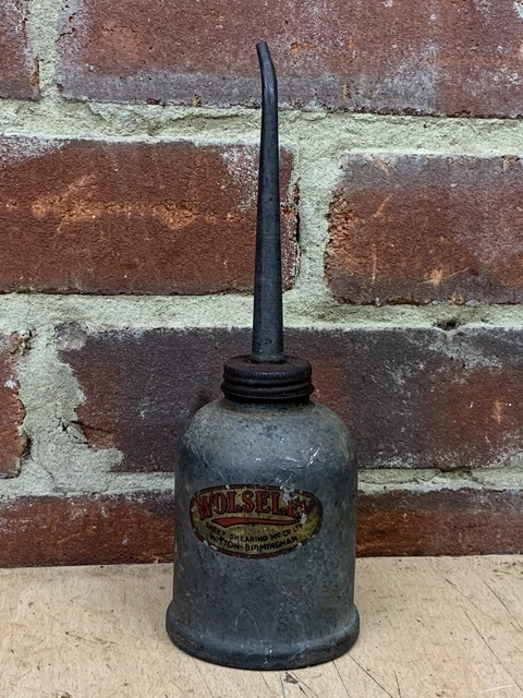 WOLSELEY STATIONARY ENGINE Original Oil Can Wolseley Sheep Shearing ...
