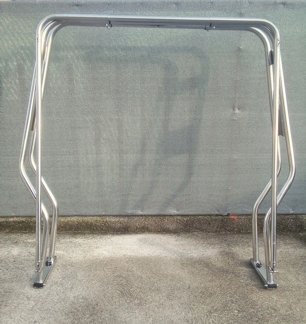 SUPPORTO ABBATTIBILE IN LEGA LEGGERA 20 MM B 150 MM C 14 MM A 23 > 30