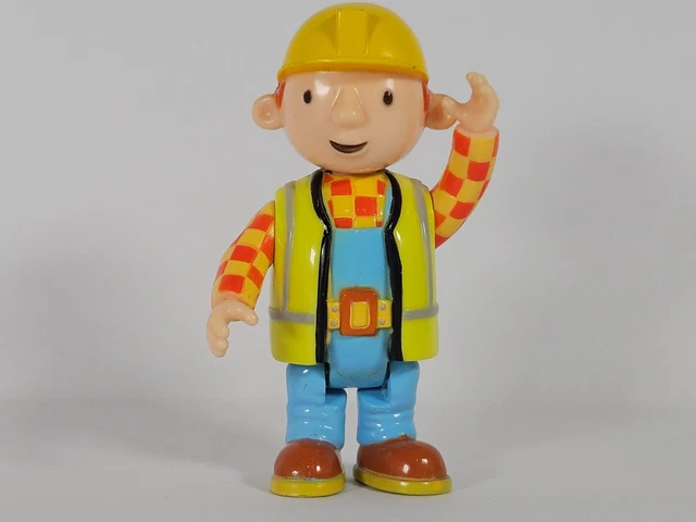 BOB THE BUILDER Action Figure Original BBC CBeebies high vis jacket ...