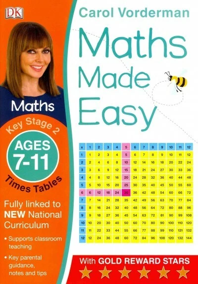 MATHS MADE EASY: Times Tables, Ages 7-11 (Key Stage 2) : Supports the ...