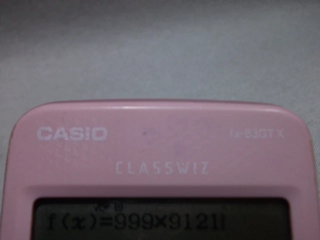 CASIO FX-83GTX SCIENTIFIC Calculator UK Exam Approved GCSE 276 ...