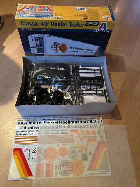 ITALERI 1:24 Classic 40 Reefer Trailer 3896 EUR 65,00 - PicClick DE