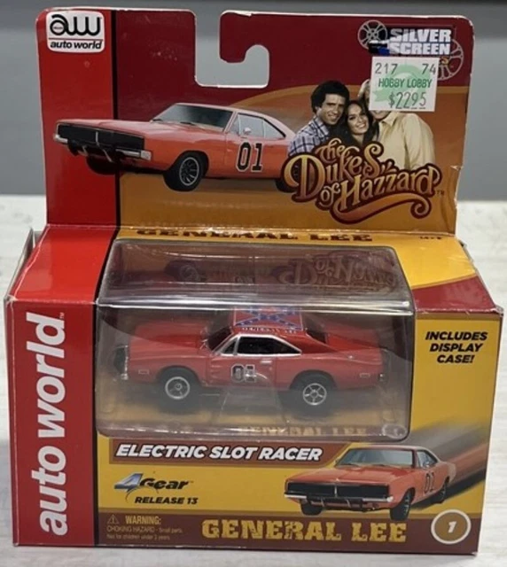 AUTO WORLD GENERAL Lee Dukes of Hazzard Electric Slot Car Release 13 ...