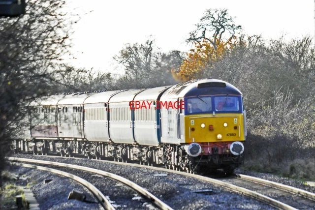PHOTO CLASS 47 Loco No 47853 Mortimer 4Th December 2012 £1.75 - PicClick UK