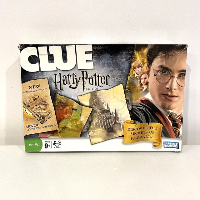 CLUE HARRY POTTER Edition Parker Brothers Family Board Game 2008 ...