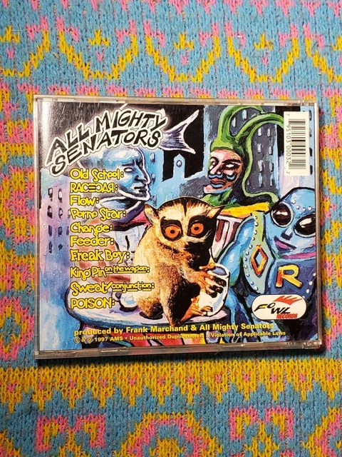 FLOW BY ALL Mighty Senators (CD, 1997) Rare Vintage 90s Soul Funk Rock ...